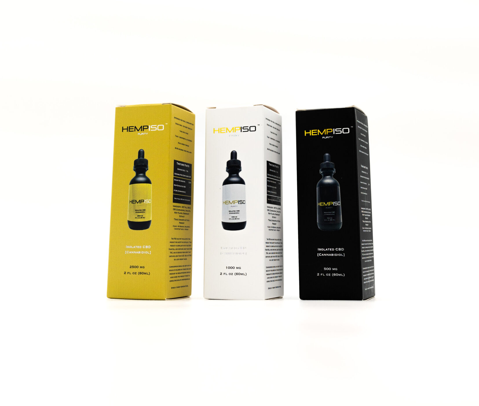 THC-Free CBD Tinctures | Zero THC CBD